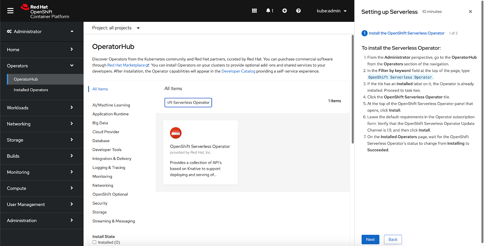 OpenShift 4.6: Get Started with Quick Starts